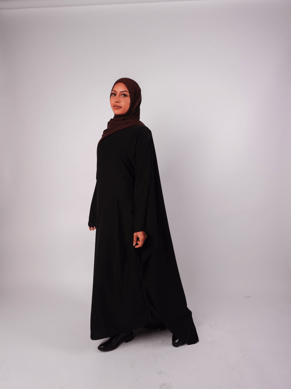 Butterfly Abaya in Black - Azrah Collection